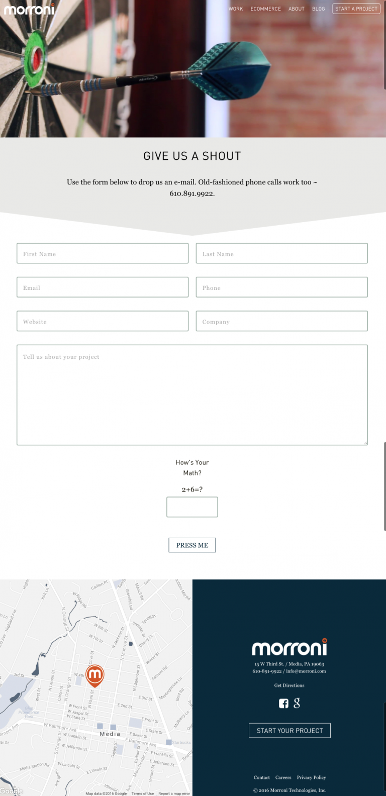 10 Inspirational “Contact Us” Page Examples to Complement Great Web ...